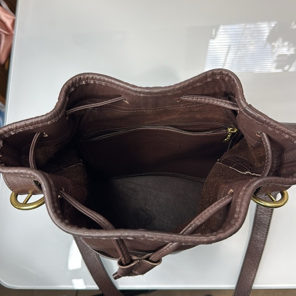 Coach | Bags | Vintage Coach Brown Berkeley Drawstring Bucket Bag 451 ...